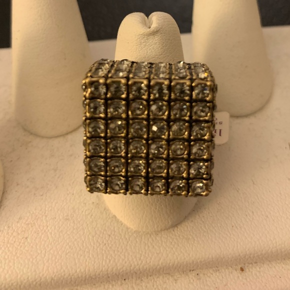 Lia Sophia | Jewelry | Nwt Lia Sophia Cubist Ring | Poshmark